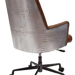 Acme Furniture Salvol Office Chair, Silver