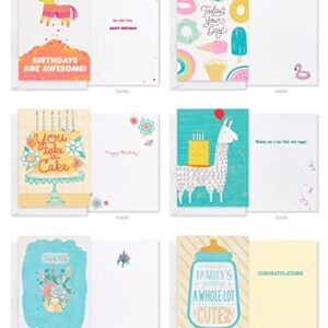 American Greetings Deluxe All Occasion Cards with Envelopes - Birthday, Thanks, Congrats and More (40-Count)