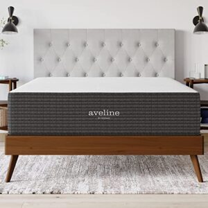 modway aveline 14” gel infused memory mattress with certipur-us certified foam king mattress