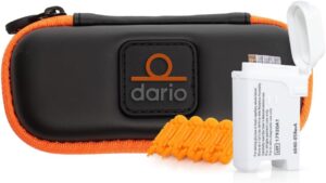 dario bundle: 100 test strips, 100 lancets & blood glucose travel case