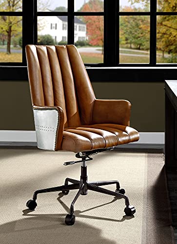 Acme Furniture Salvol Office Chair, Silver