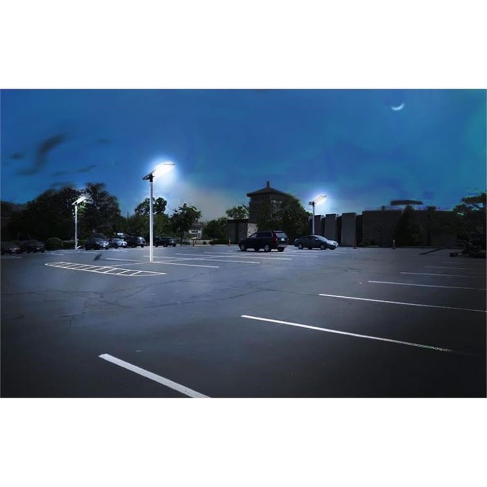 100-Watt 16000-Lumen Integrated LED Gray Motion Activated Outdoor Commercial Residential Parking Path Walkway Area Light