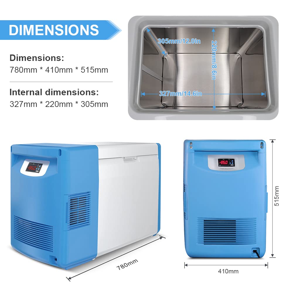 HNZXIB -86° Ultra Low Temperature Freezer 20L,Ultra Low Freezer,Ultra Low Temp Freezer,Ultra Low Temperature Freezer, Lab Freezers,Ultra Cold Freezer, Lab Refrigerators,Medical Freezer