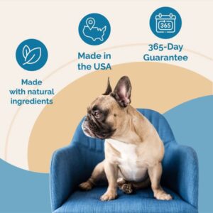 PranaPets Lignans & Melatonin Blend Naturally Aids in Relieving Symptoms of Cushing's Disease in Dogs | Helps Promote Healthy Adrenal Balance & Overall Well-Being | 1 MG Melatonin, 10 MG Lignans