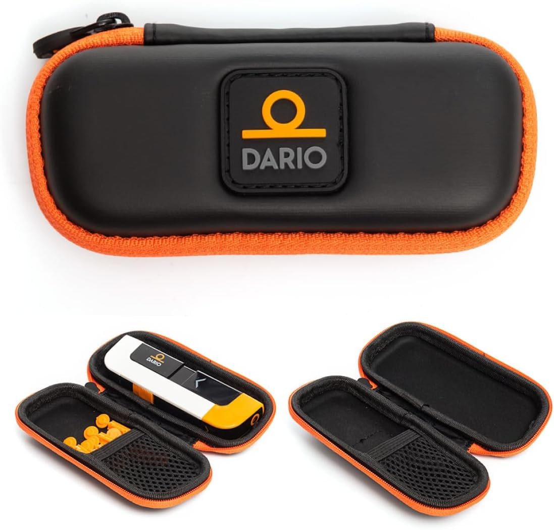 Dario Bundle: 100 Test Strips, 100 Lancets & Blood Glucose Travel Case