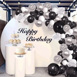 TILCO BALLOONS | Giant Balloons Black 72 Inch Jumbo | Ready to Inflate With Air, Helium or Fill With Water | Decorate Your Birthday, Graduations, Events or Weddings | Balloon to Get Inside