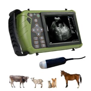 dawei vet ultrasound machine portable veterinary handheld scanner b-ultra sound with 3.5mhz probe for pregnancy pig,sheep,dog,cat use