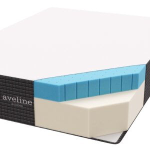 Modway Aveline 14” Gel Infused Memory Mattress with CertiPUR-US Certified Foam Queen Mattress