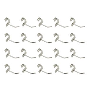 sscon 20pcs 3mm x 45mm metal display hooks 2 inch supermarket storage display hangers