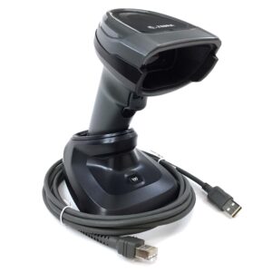 Zebra Symbol DS8178-SR Wireless Bluetooth Barcode Scanner - Complete with Cradle and USB, The Upgraded Choice for Seamless Scanning (Renewed)