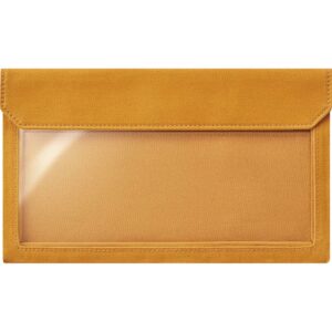 キングジム(kingjim) king jim flatty works 5478w pen case, wide size, yellow