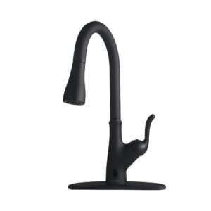 pull down touchless single handle kitchen faucet with motionsense