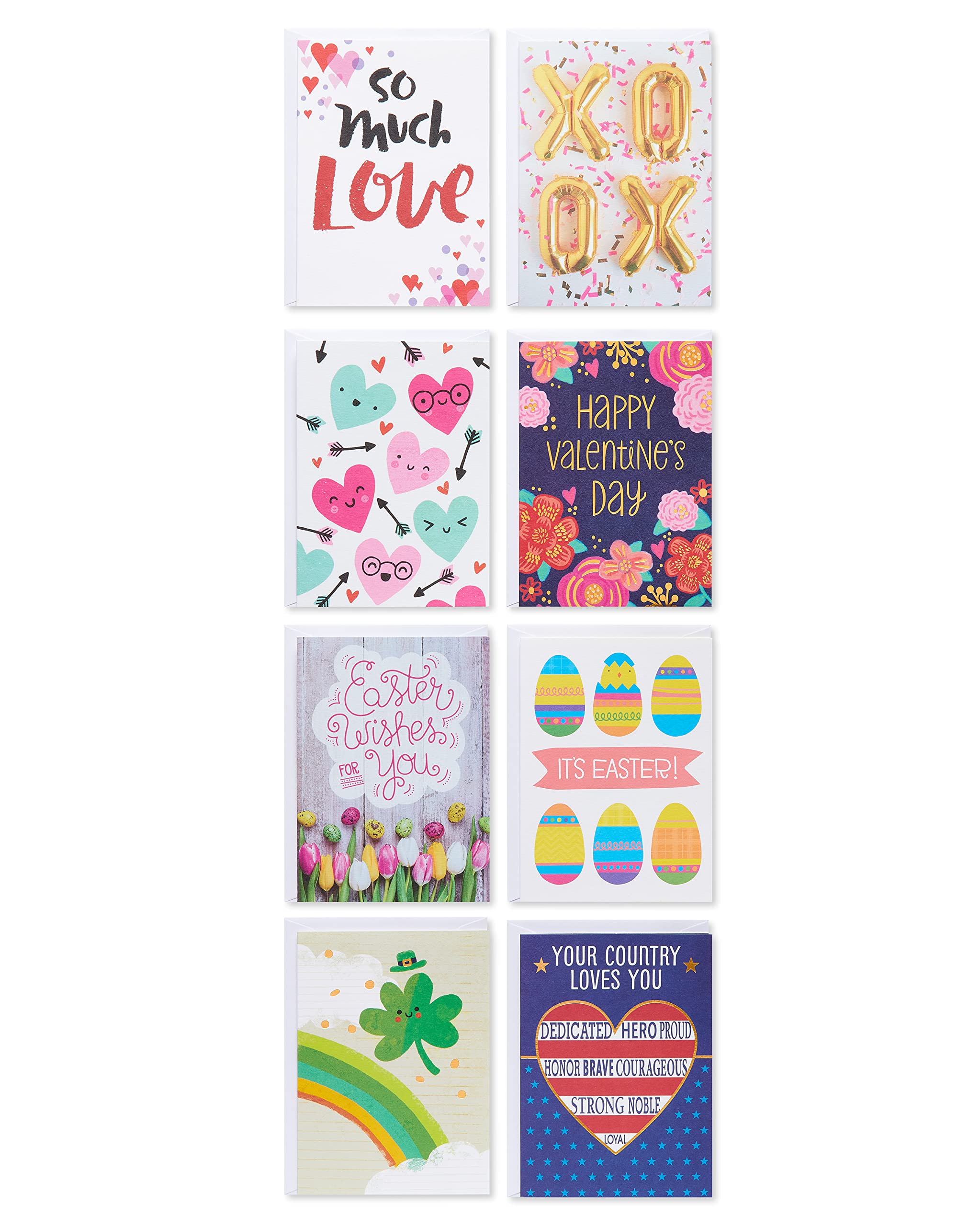 American Greetings Deluxe Holiday Card Assortment, Graduation, Fathers Day, Birthdays and All Occasions (33-Count)