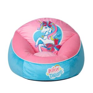 idea nuova space jam: a new legacy basketball oversized mink bean bag chair, ages 3+, large, space jam