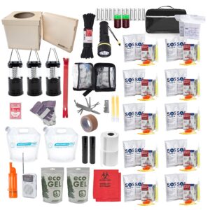 office & workplace emergency survival kit | 10 person office kit | prepare your employees for emergencies, lockdowns, disasters, and more.