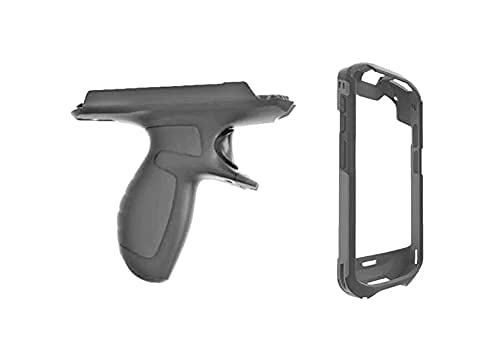 Trigger Handle and Protective Boot/Case Compatible with Zebra TC51, TC52, TC56, TC57 Android Scanners | TRG-TC51-SNP1-03 | SG-TC5X-EXONHS-01 (Renewed)