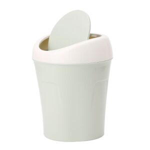 Jetamie Mini Desktop Garbage Can Trash Waste Bin Basket Dustbin Container Home Car Case for Kitchen Office Bathroom