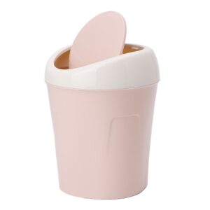 jetamie mini desktop garbage can trash waste bin basket dustbin container home car case for kitchen office bathroom