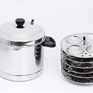 Export Quality Idli Cooker, Idli Maker, Stainless Steel Idli Cooker (6 Plats 24 Idli)