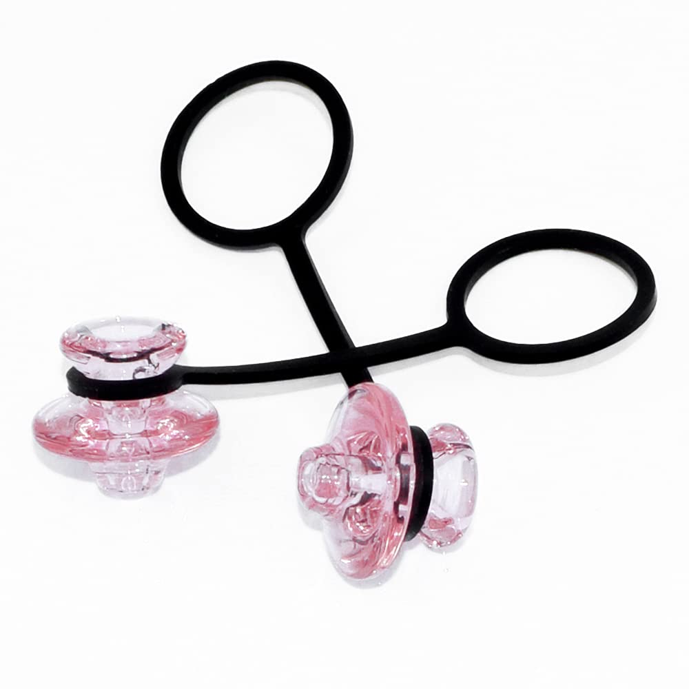 ROSIN PRESS YHS Glass Cap Accesspories (Pink)