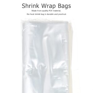 200pcs Shrink Film Packaging Bag Packing Bag Pof Heat Shrink Bag Packaging Film Sealer Bags Shrinkable Wrapping Bag Household Heat Shrink Bag