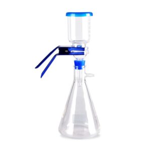 fristaden lab vacuum filtration apparatus kit | 1000 ml filtering flask | 300 ml glass buchner funnel | usa company