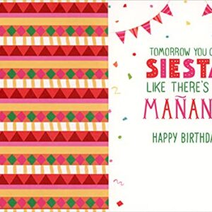 Sellers Publishing RSVP Fiesta Llama and Cactus Funny/Humorous Birthday Card