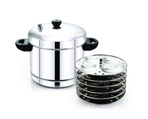 export quality idli cooker, idli maker, stainless steel idli cooker (6 plats 24 idli)