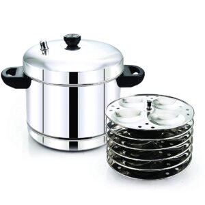 Export Quality Idli Cooker, Idli Maker, Stainless Steel Idli Cooker (6 Plats 24 Idli)