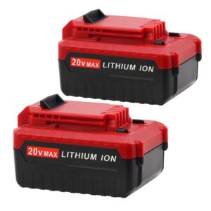 upgraded 7.0ah for porter cable 20v lithium battery, compatible with pcc681l pcc680l pcc685l pcc685lp pcc682l pcc600 pcc640 replacement for porter cable 20v lithium batteies tools, 2packs