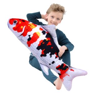 xiyuan simulation fish plush toy/toy pillow/stuffed animal toy, used for home decoration gifts, (31.5 inches / 80 cm) toy pillow