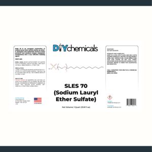 DIYChemicals | High Purity 70% Sodium Lauryl Ether Sulfate (SLES) (1 Quart (32 fl oz))