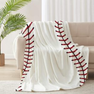 rickyoung baseball blanket, baseball gifts for boys girls, baseball stuff gifts for baseball lover, baseball accessories for teen adult, baseball throw blankets for couch bedroom 50"x40" for kids