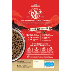 Stella & Chewy's Wild Red Dry Dog Food Raw Coated High Protein Wholesome Grains Red Meat Recipe, 3.5 lb. Bag