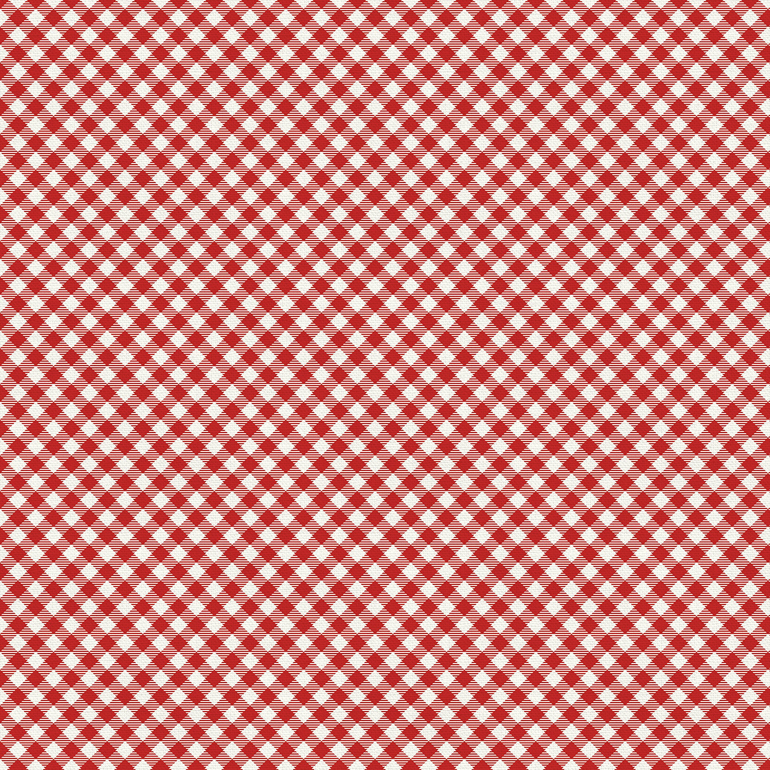 PBS Fabrics Buffalo Check Gingham, Red, Quilter's Cotton by The Yard