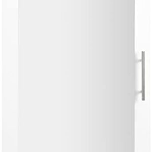 Crosley Furniture Savannah Wall Mounted Bathroom Mirror and Medicine Cabinet, White