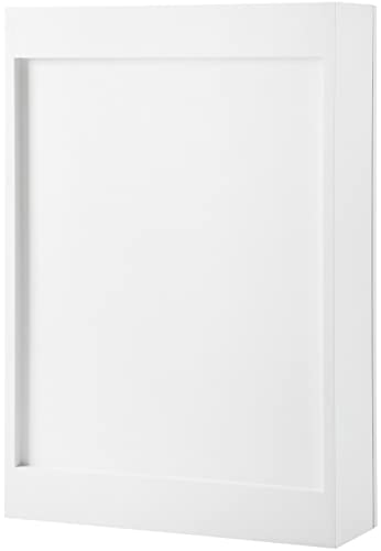 Crosley Furniture Savannah Wall Mounted Bathroom Mirror and Medicine Cabinet, White