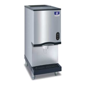 manitowoc cnf0201a-161 countertop nugget ice maker and dispenser with 10 lb. bin and sensor dispensing, 115v, nsf