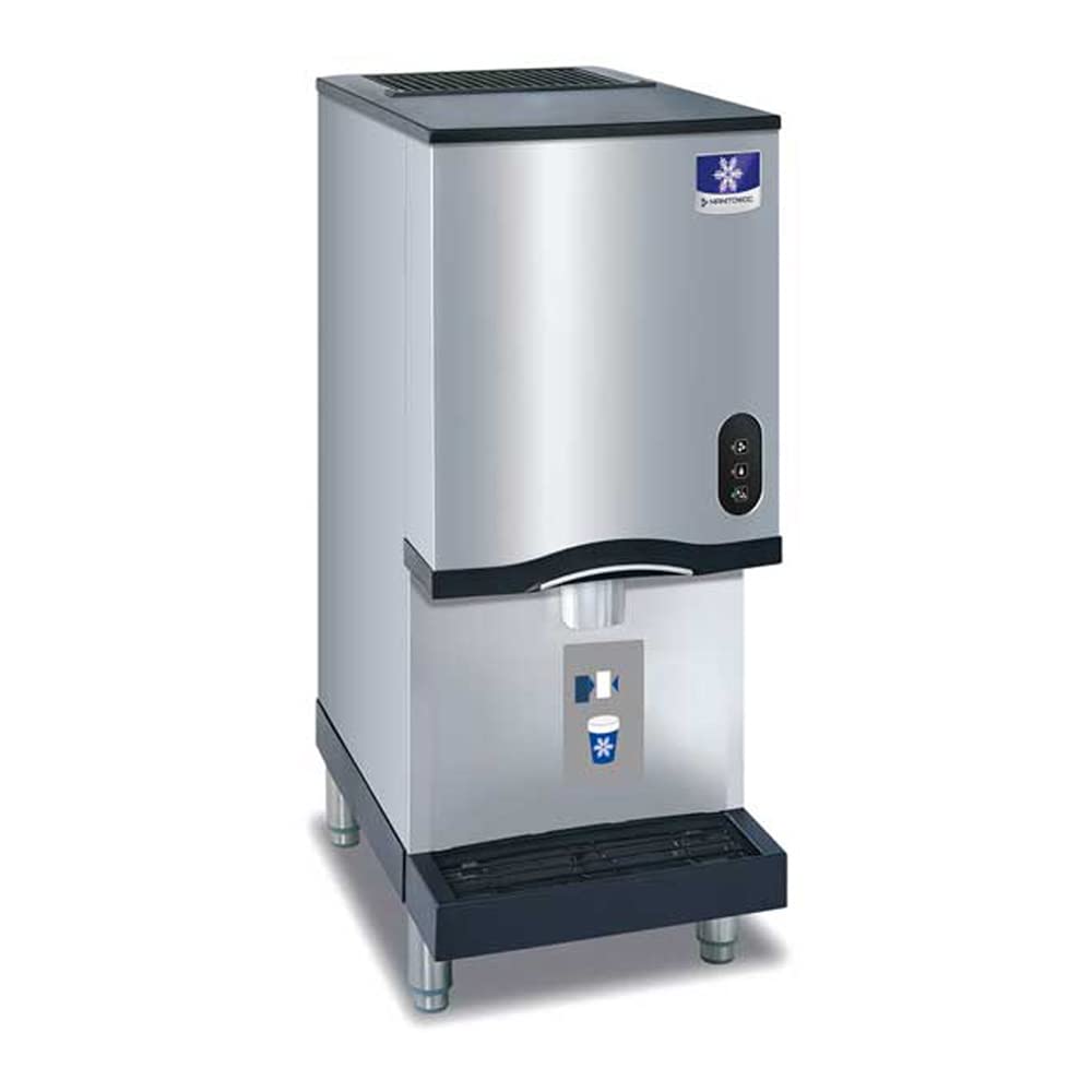 Manitowoc CNF0201A-161 Countertop Nugget Ice Maker and Dispenser with 10 lb. Bin and Sensor Dispensing, 115v, NSF