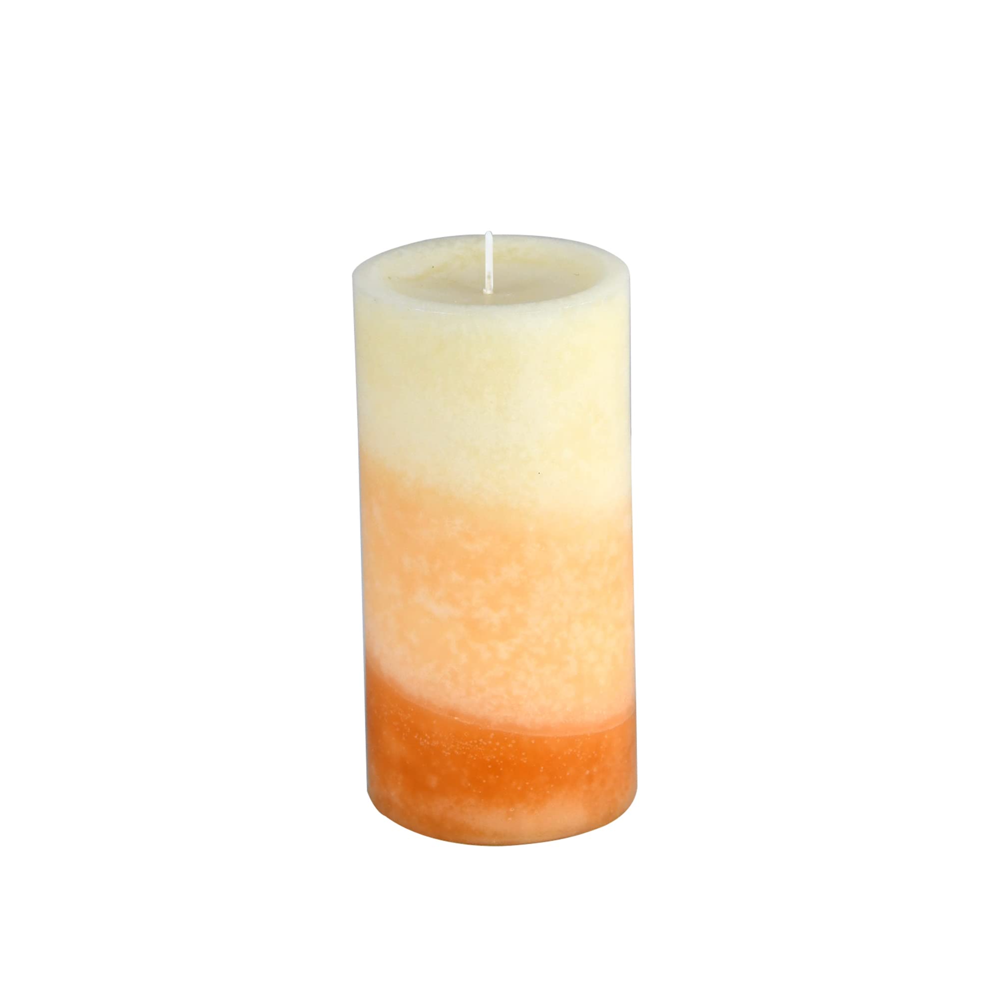 Jeco 3" by 6" Ginger Peach Scented Pillar Candle