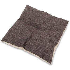 Pet Tent-Soft Bed for Dog and Cat by Best Pet Supplies - Brown Linen, 16" x 16" x H:14"