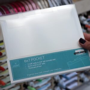 stamp-n-storage storage pockets for craft organization