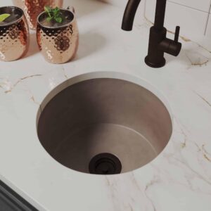 Native Trails NSB1407-C Malibu Bar and Prep Sink in Charcoal