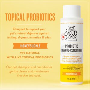 SKOUT'S HONOR Itchy Dog Kit (Honeysuckle) - Calms, Soothes and Hydrates Itchy, Irritated Skin