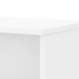 Bush Business Furniture 2-Shelf 29-inch H Bookcase, White (BK3036WH)