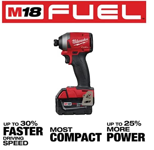 Milwaukee M18 FUEL 18-Volt Lithium-Ion Brushless Cordless HACKZALL Reciprocating Saw and Impact Driver Combo Kit (2-Tool)