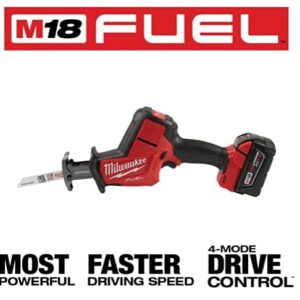 Milwaukee M18 FUEL 18-Volt Lithium-Ion Brushless Cordless HACKZALL Reciprocating Saw and Impact Driver Combo Kit (2-Tool)