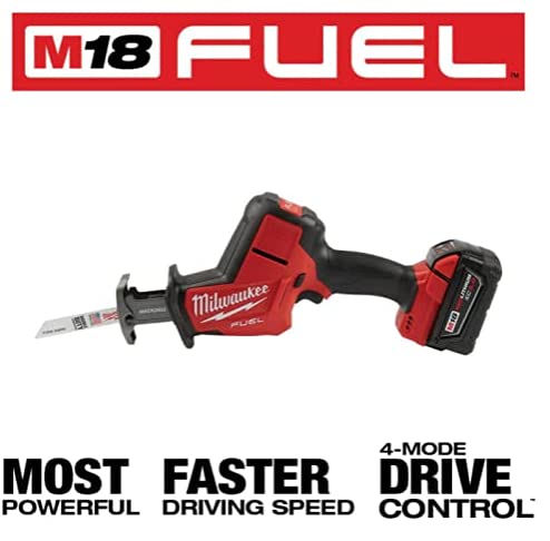 Milwaukee M18 FUEL 18-Volt Lithium-Ion Brushless Cordless HACKZALL Reciprocating Saw and Impact Driver Combo Kit (2-Tool)