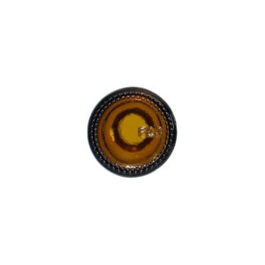 GlassBottleOutlet (Pack of 108) 1 oz. Amber Boston Round with Black Treatment Pump