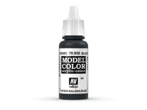 vallejo model color 70950 black (17ml)